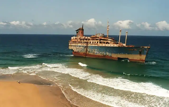 The Wreck of the SS American Star Fuerteventura - SS America